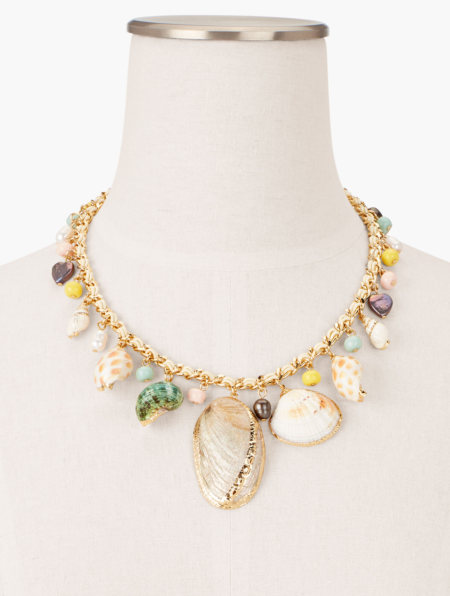 Seashell Statement Necklace | Talbots
