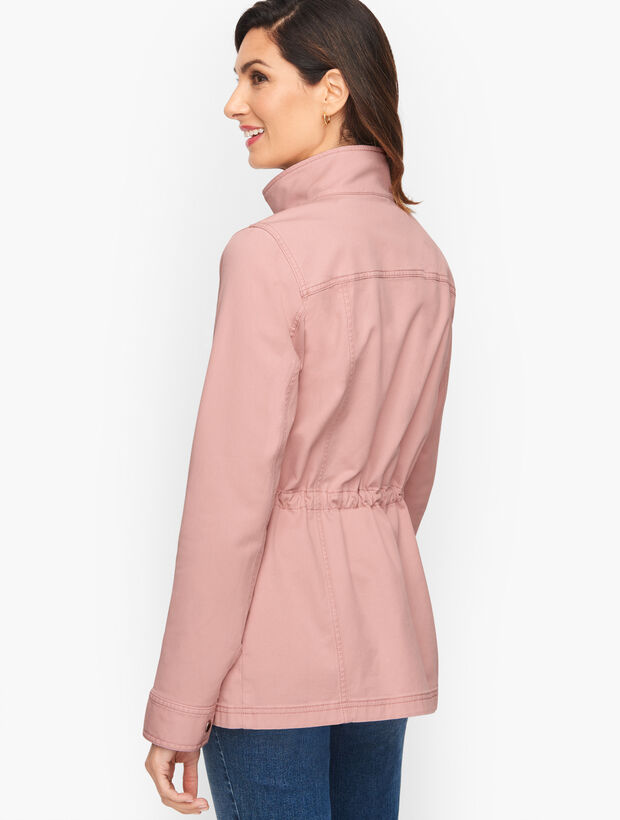 Twill Field Jacket | Talbots