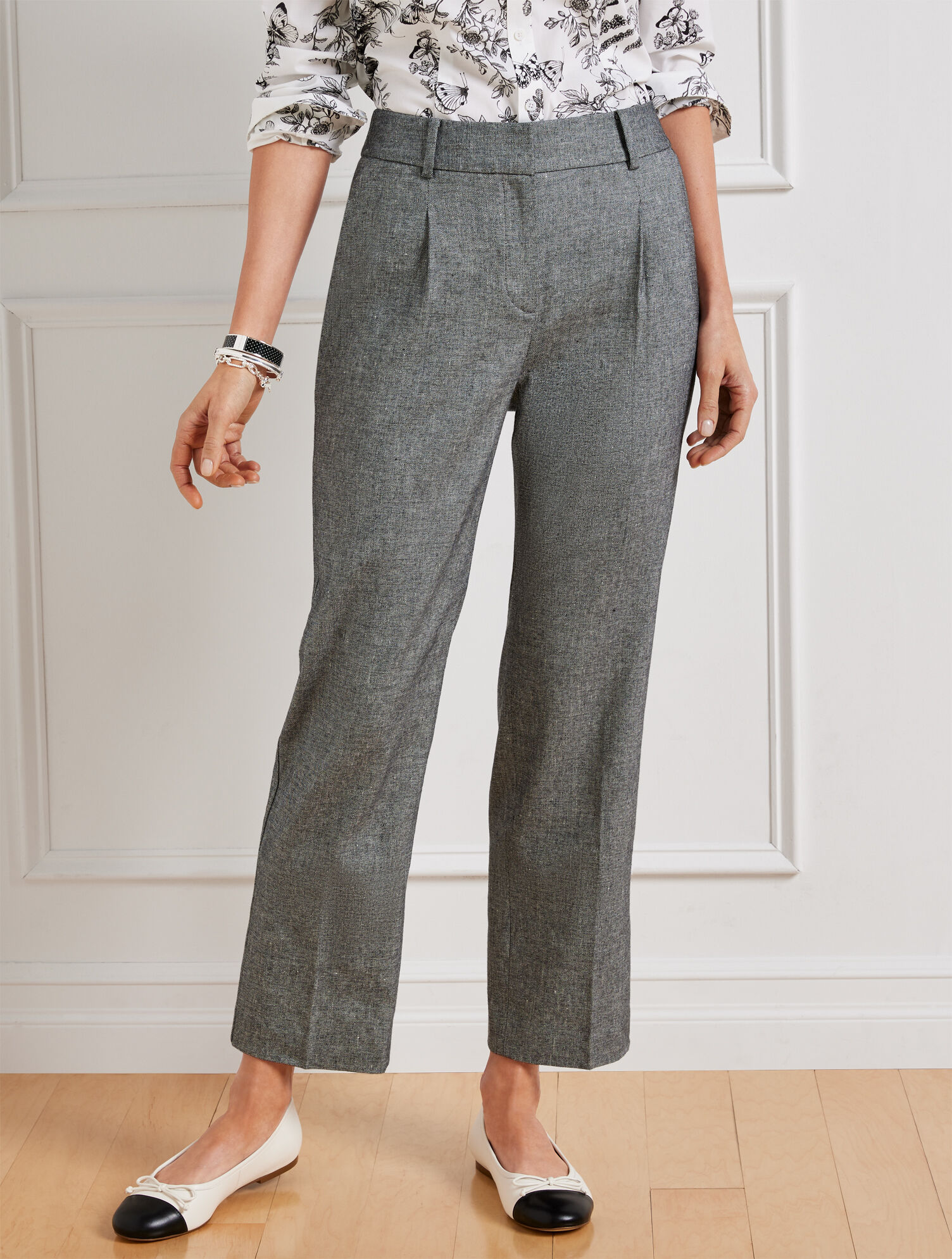 Talbots Bristol Pants - Pascala Texture | Talbots