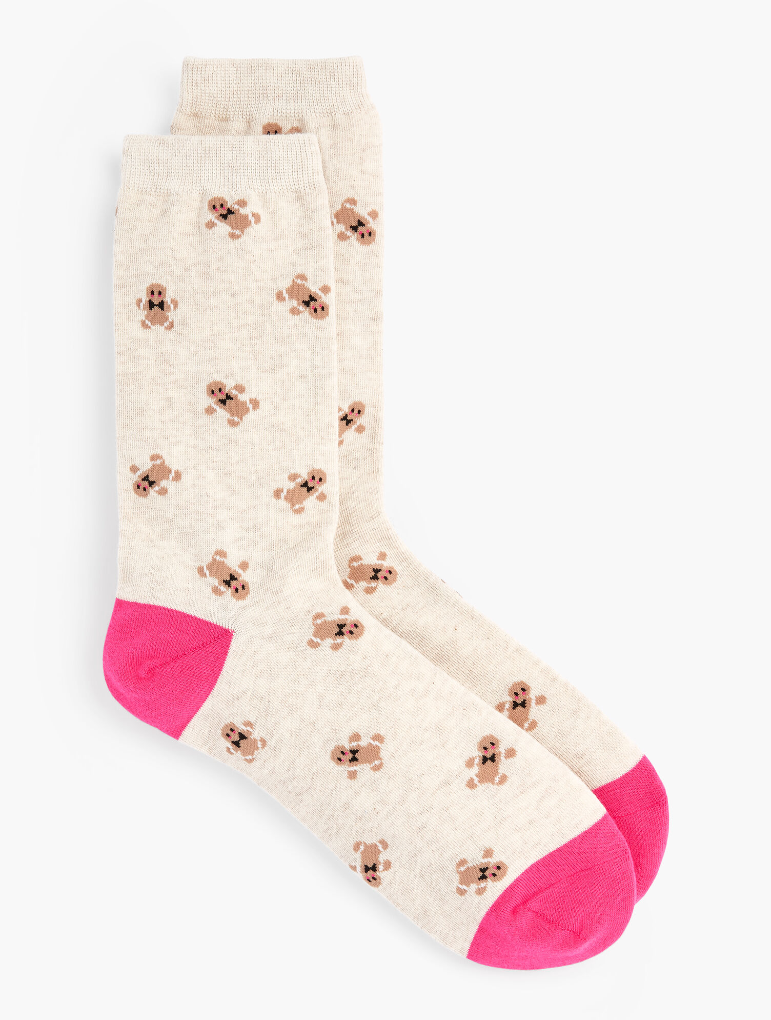Gingerbread Man Trouser Socks | Talbots