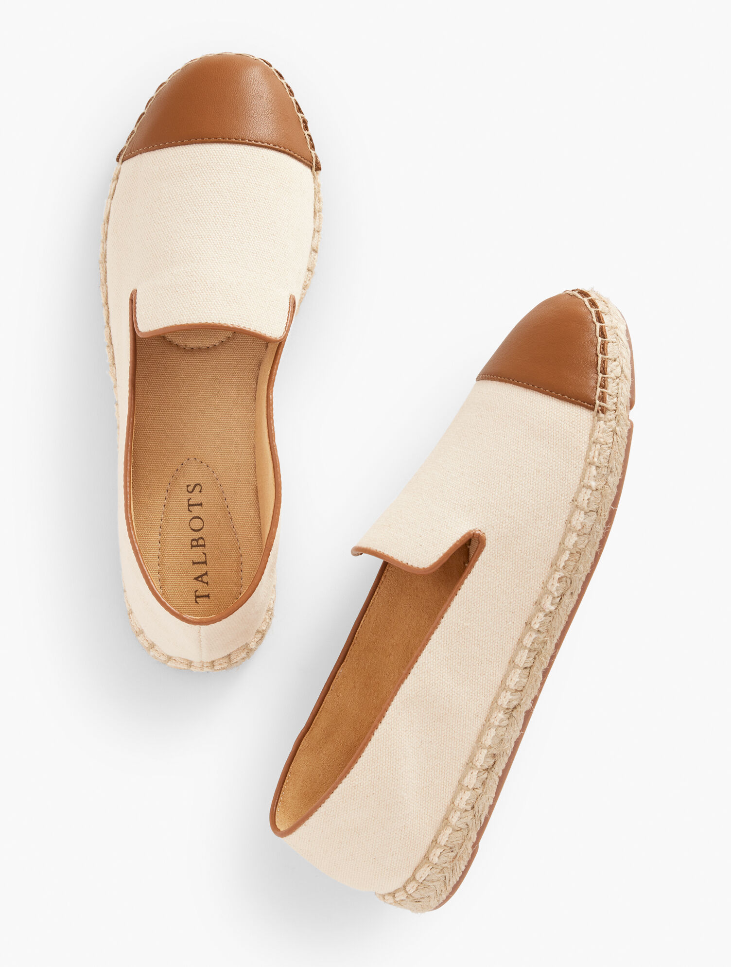 Izzy Espadrille Flats - Canvas | Talbots