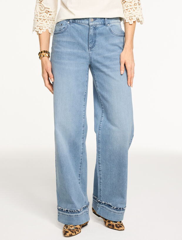 Relaxed Trouser Jeans - Perry Wash | Talbots