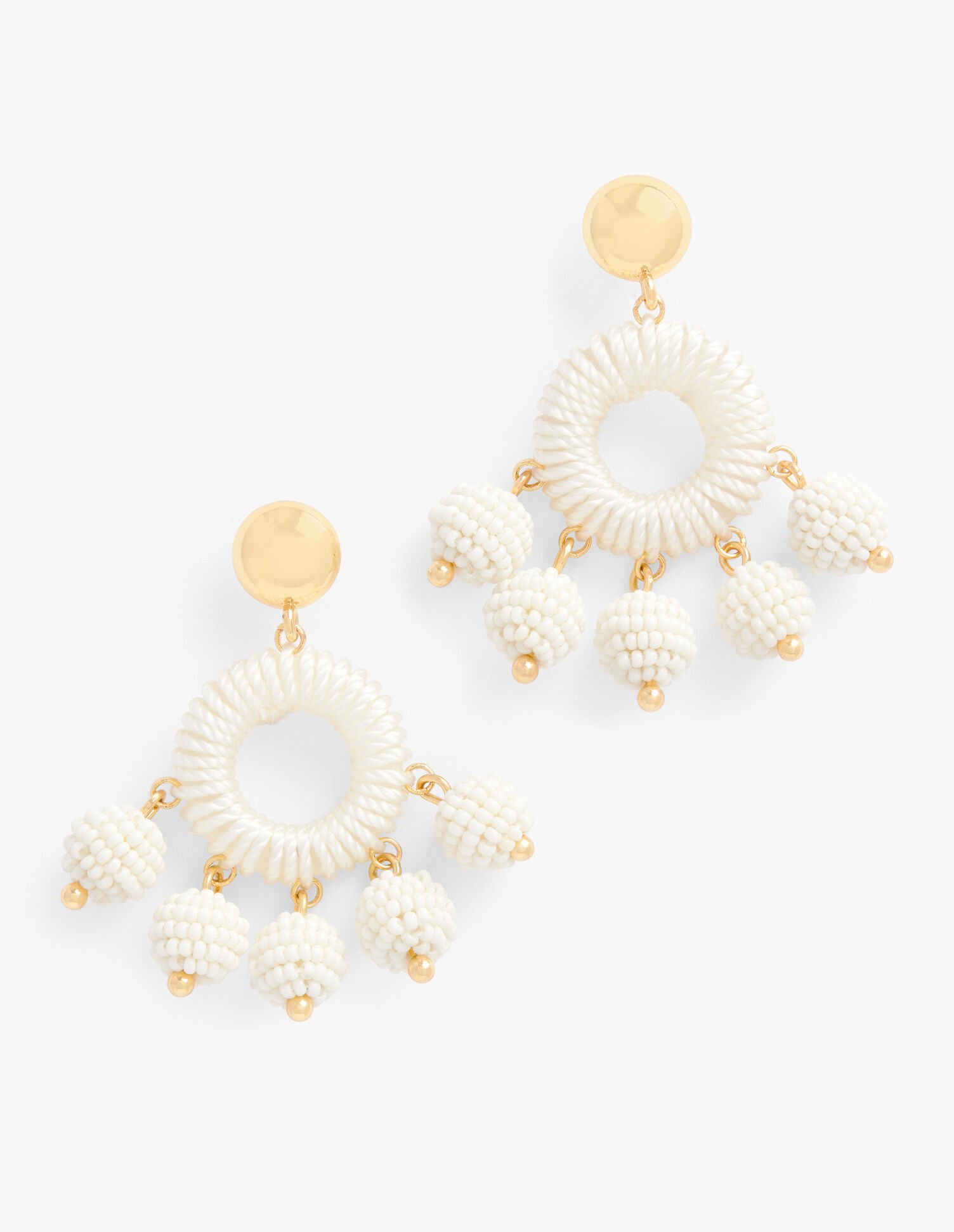 Thread Wrap Statement Earrings | Talbots