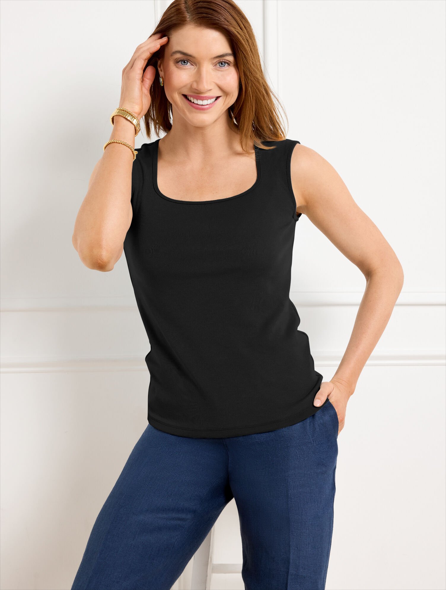 Square Neck Tank | Talbots