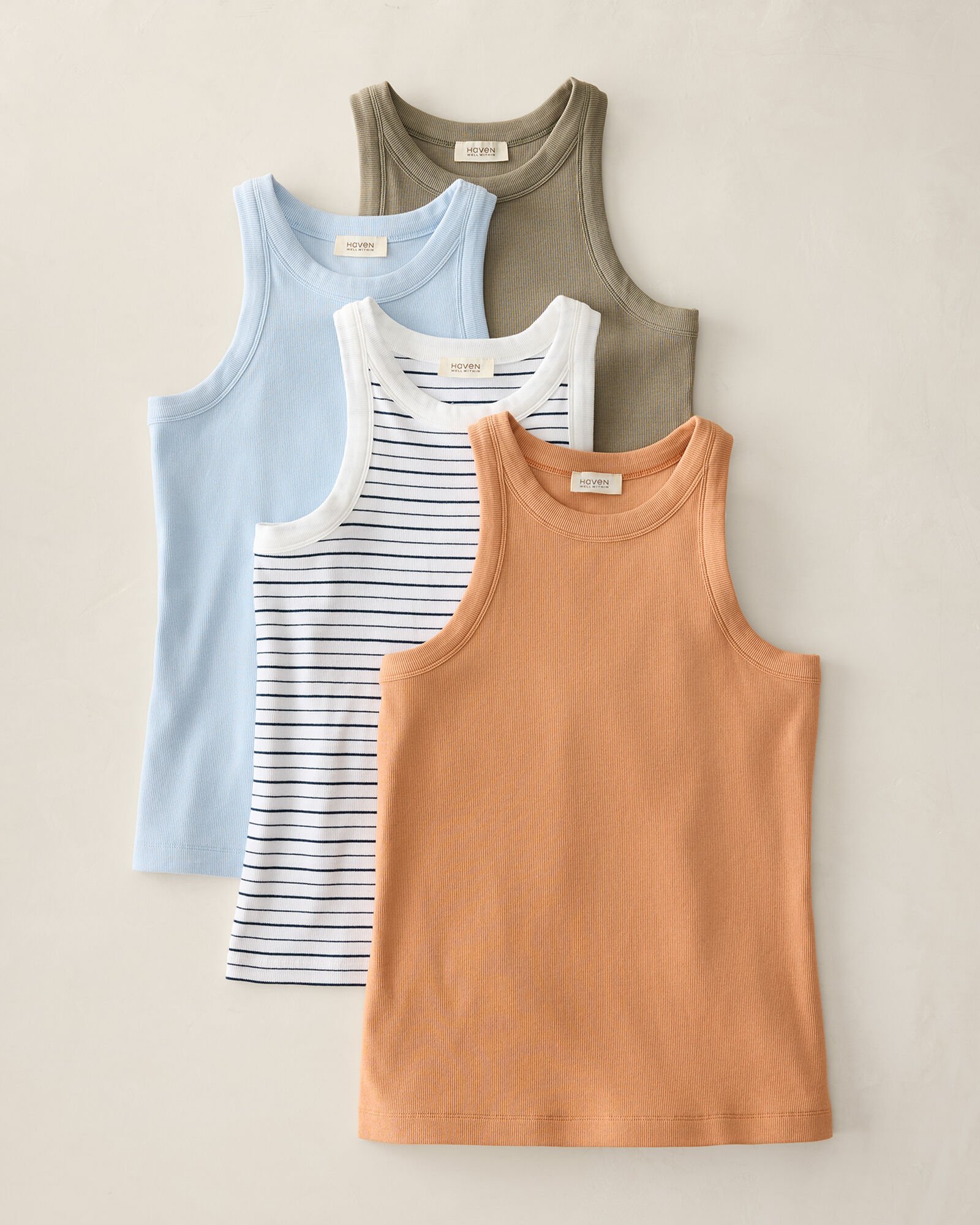Essential Organic Cotton Racerback Tank | Haven Well Within