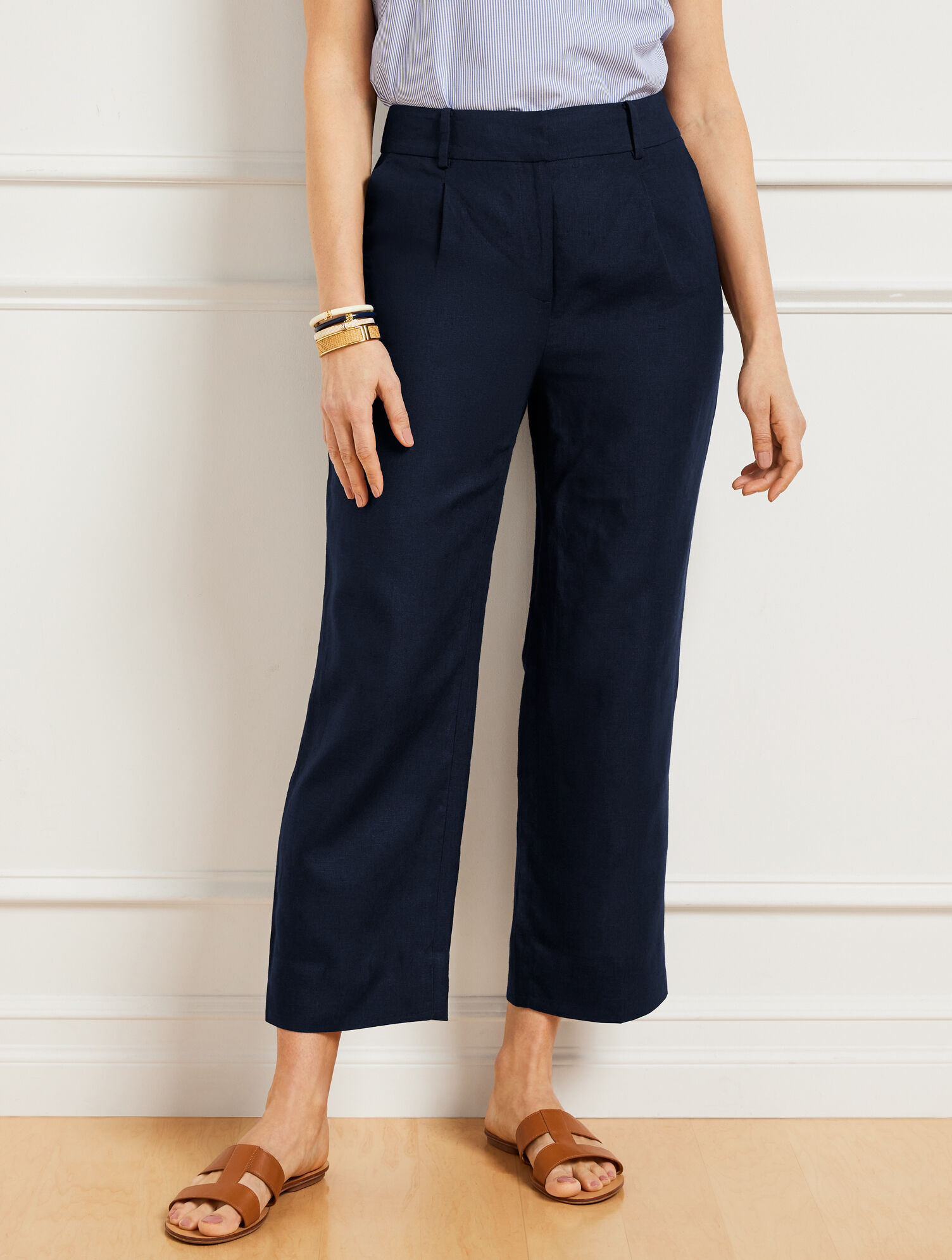 Talbots Bristol Pants - Colors - Linen | Talbots