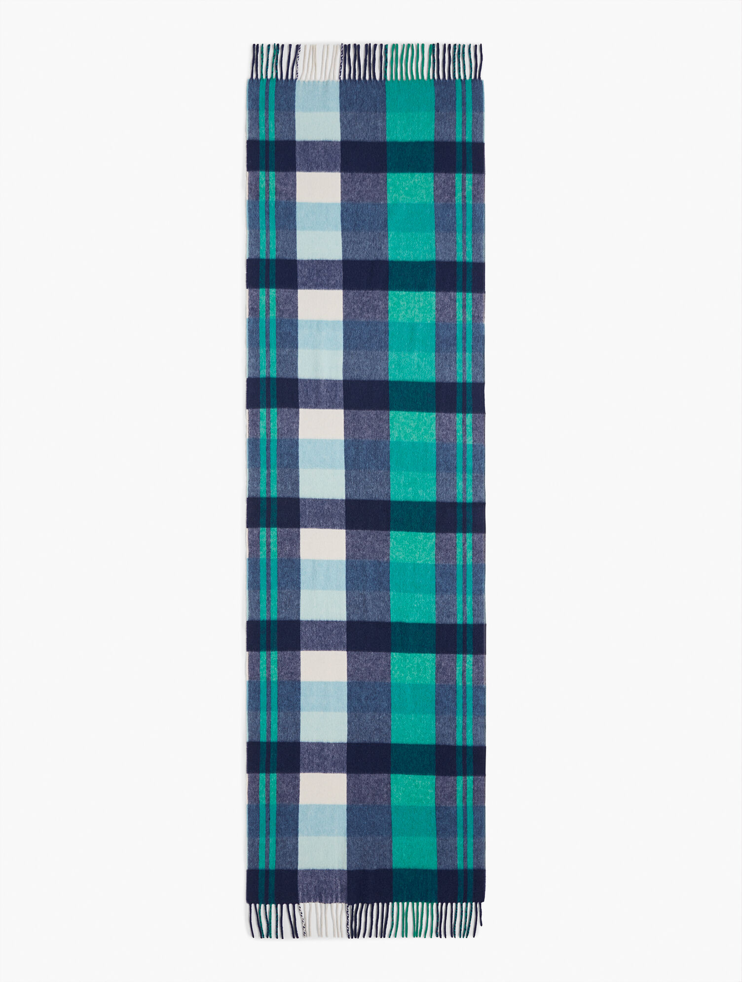 Cashmere Cozy Plaid Wrap Scarf | Talbots