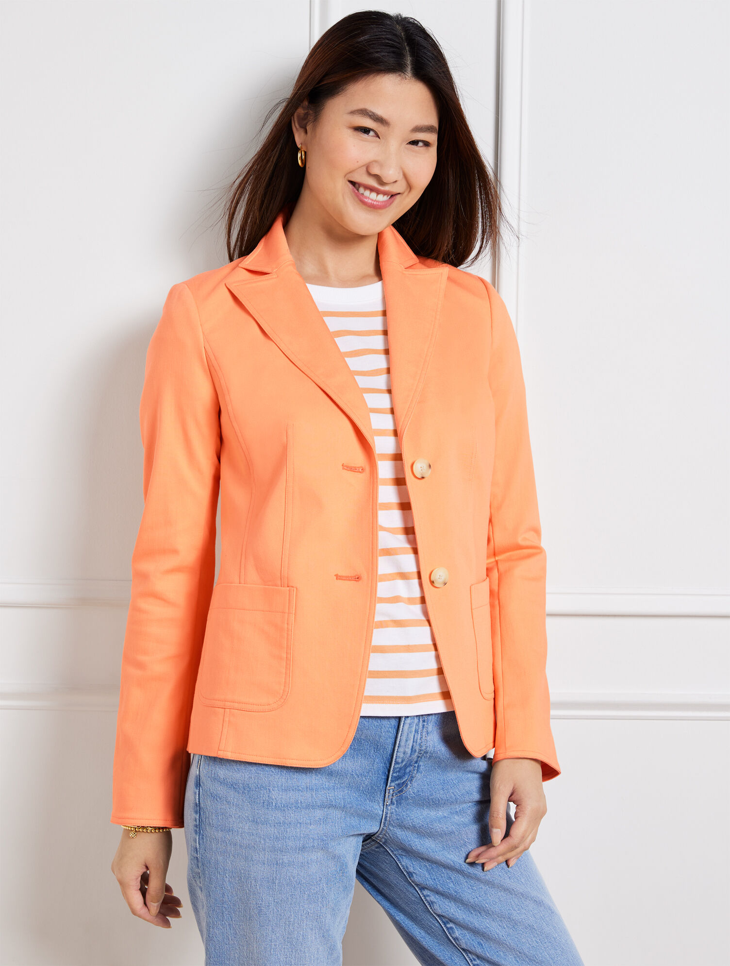 Tab Sleeve Blazer | Talbots