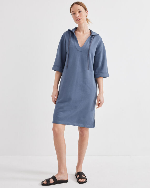 Organic Cotton French Terry Hooded Dress | Haven Well Within