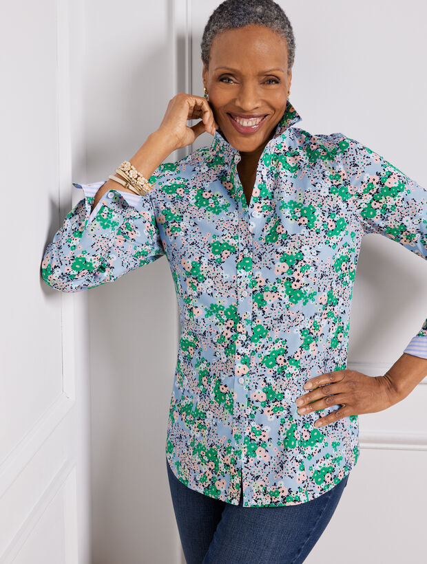 Non-Iron Perfect Shirt - Ditsy Bundle | Talbots
