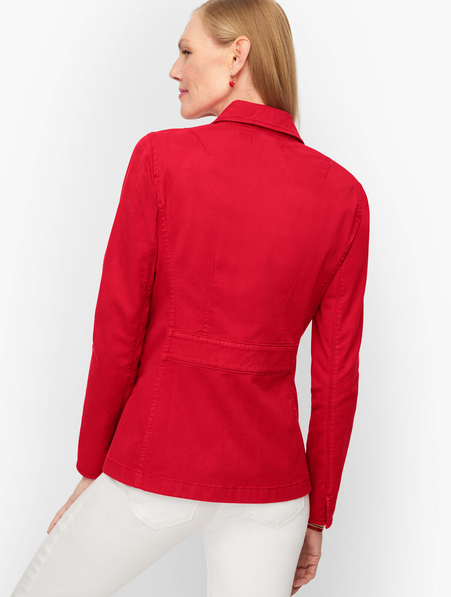 Twill Utility Jacket | Talbots