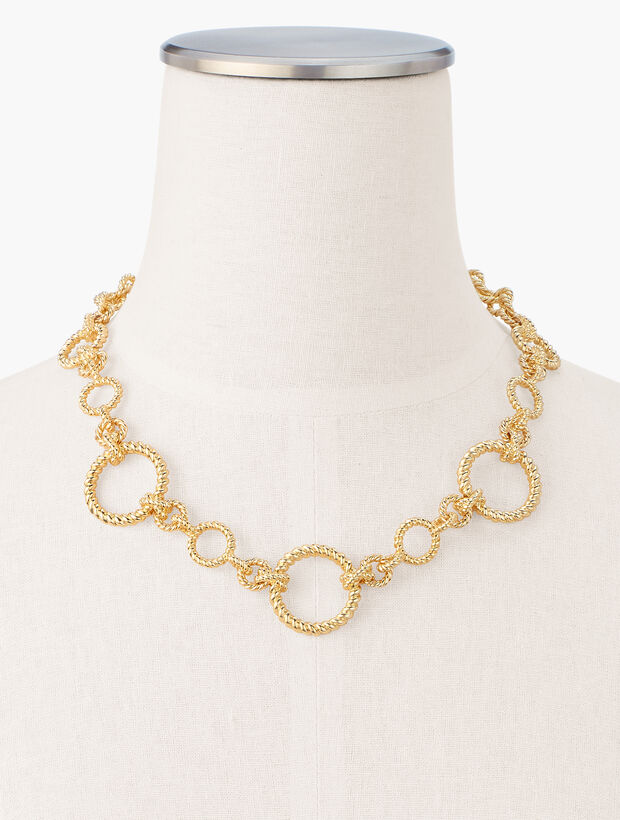 Gold Links Necklace | Talbots