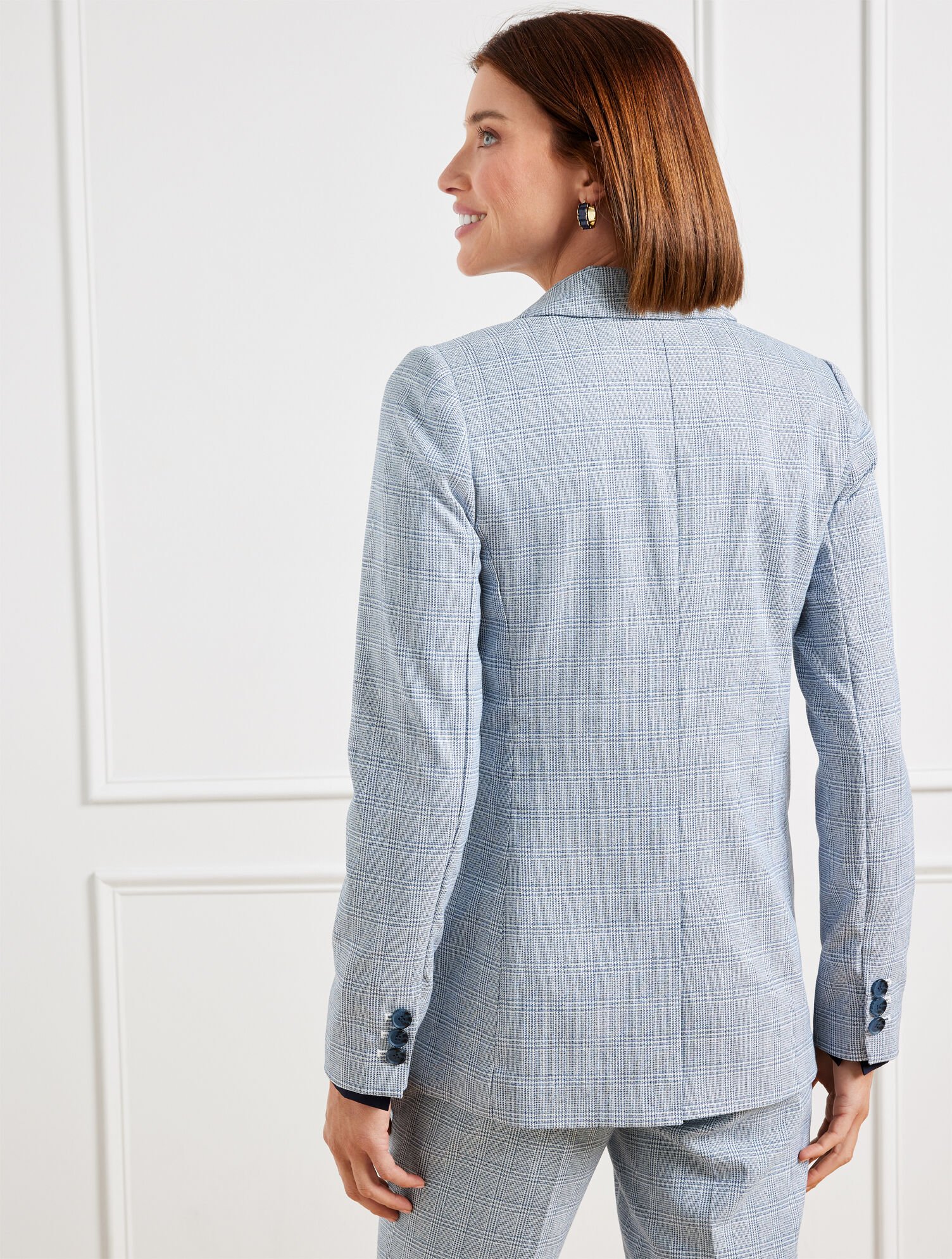 Spring Glen Plaid Blazer | Talbots