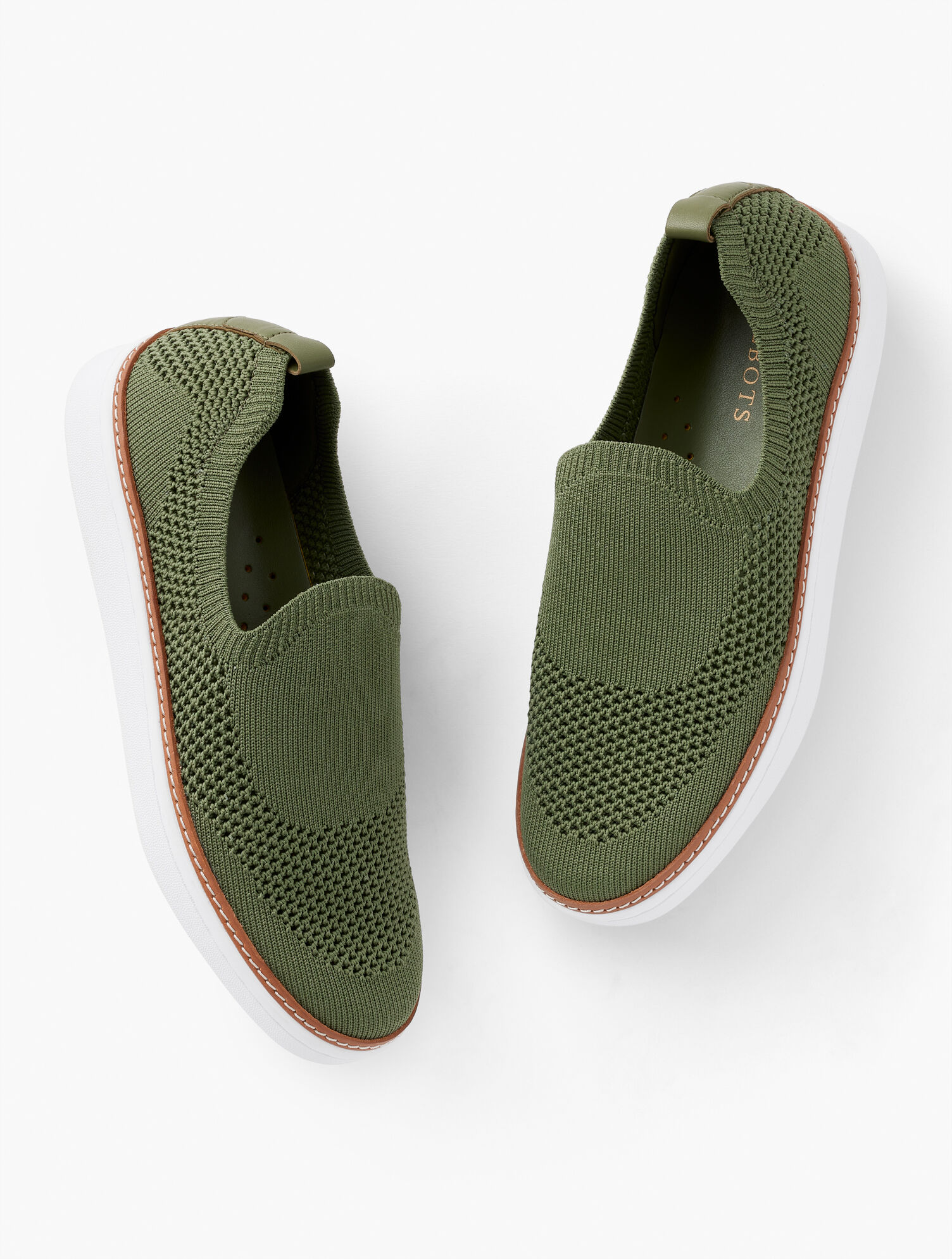 Brittany Slip On Knit Sneakers | Talbots