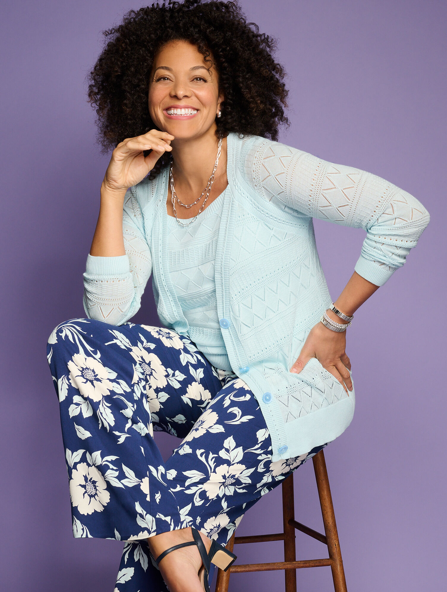 Lace Pointelle Tank | Talbots