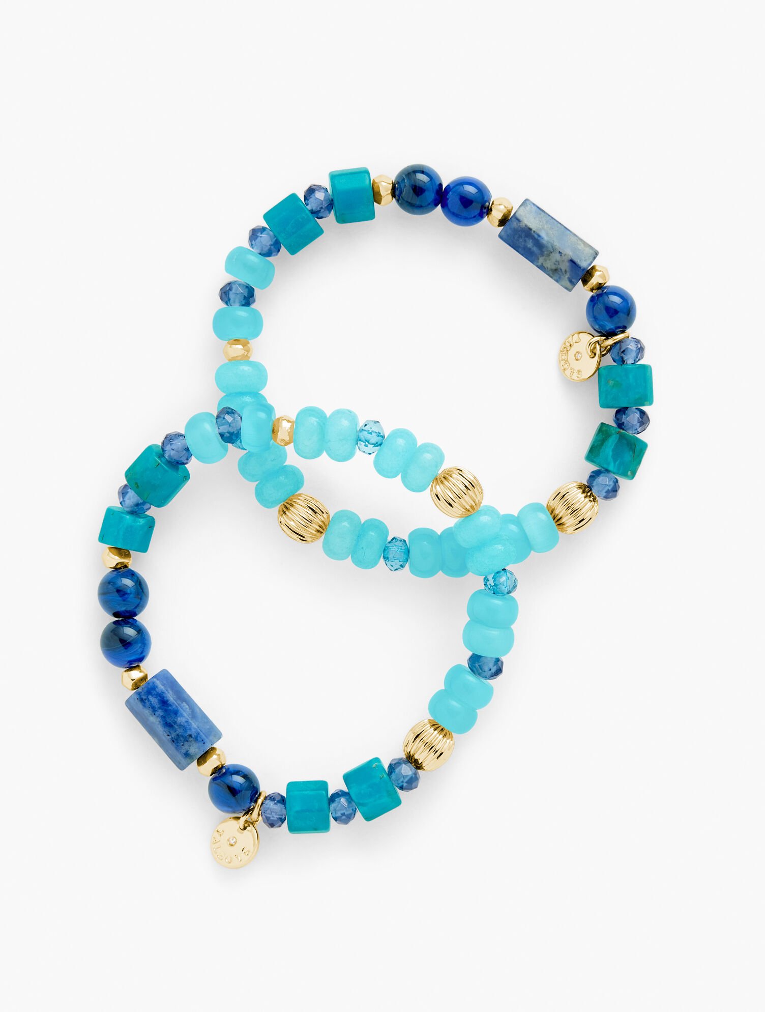Mixed Bead Stretch Bracelet Set | Talbots