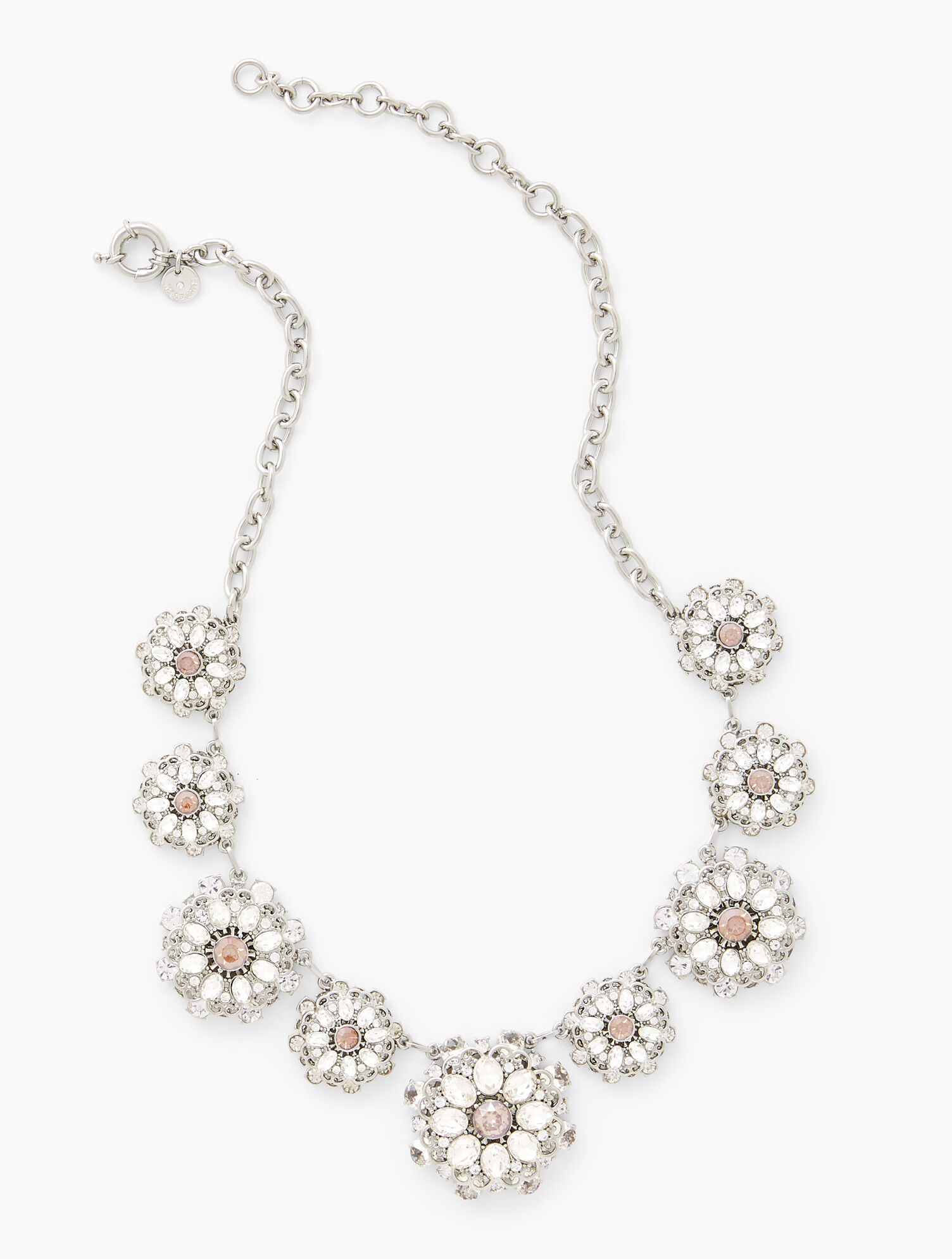 Graphite Night Statement Necklace | Talbots