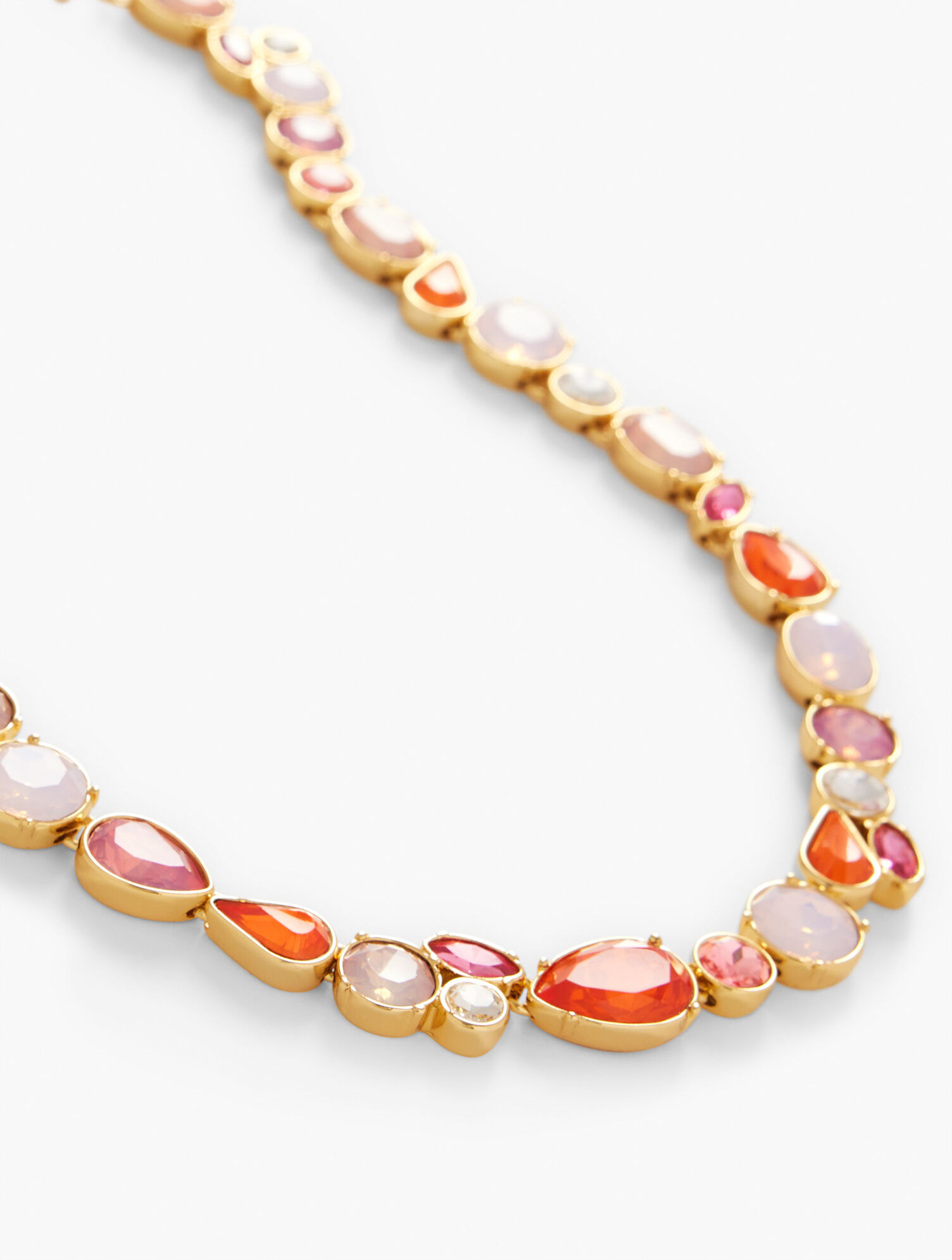 Stone Cluster Necklace | Talbots