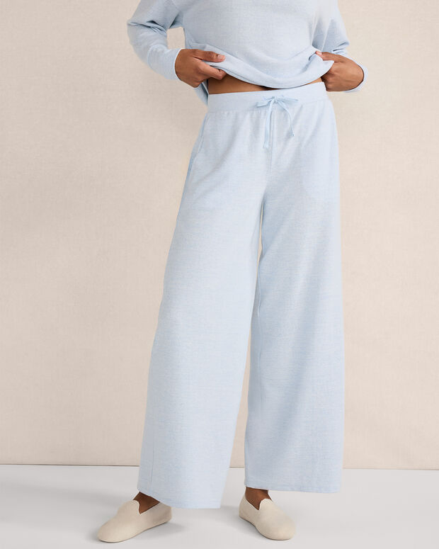 Sweater Knit Drawstring Wide Leg Pants | Haven Well Within