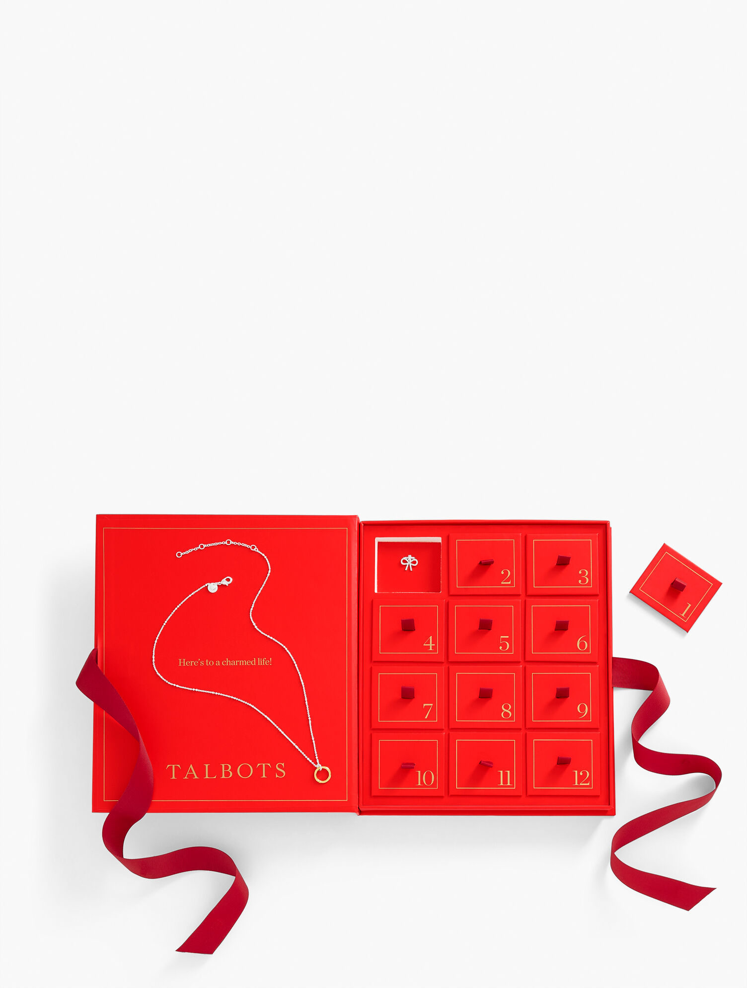 12 Days Of Charms Necklace Gift Set | Talbots