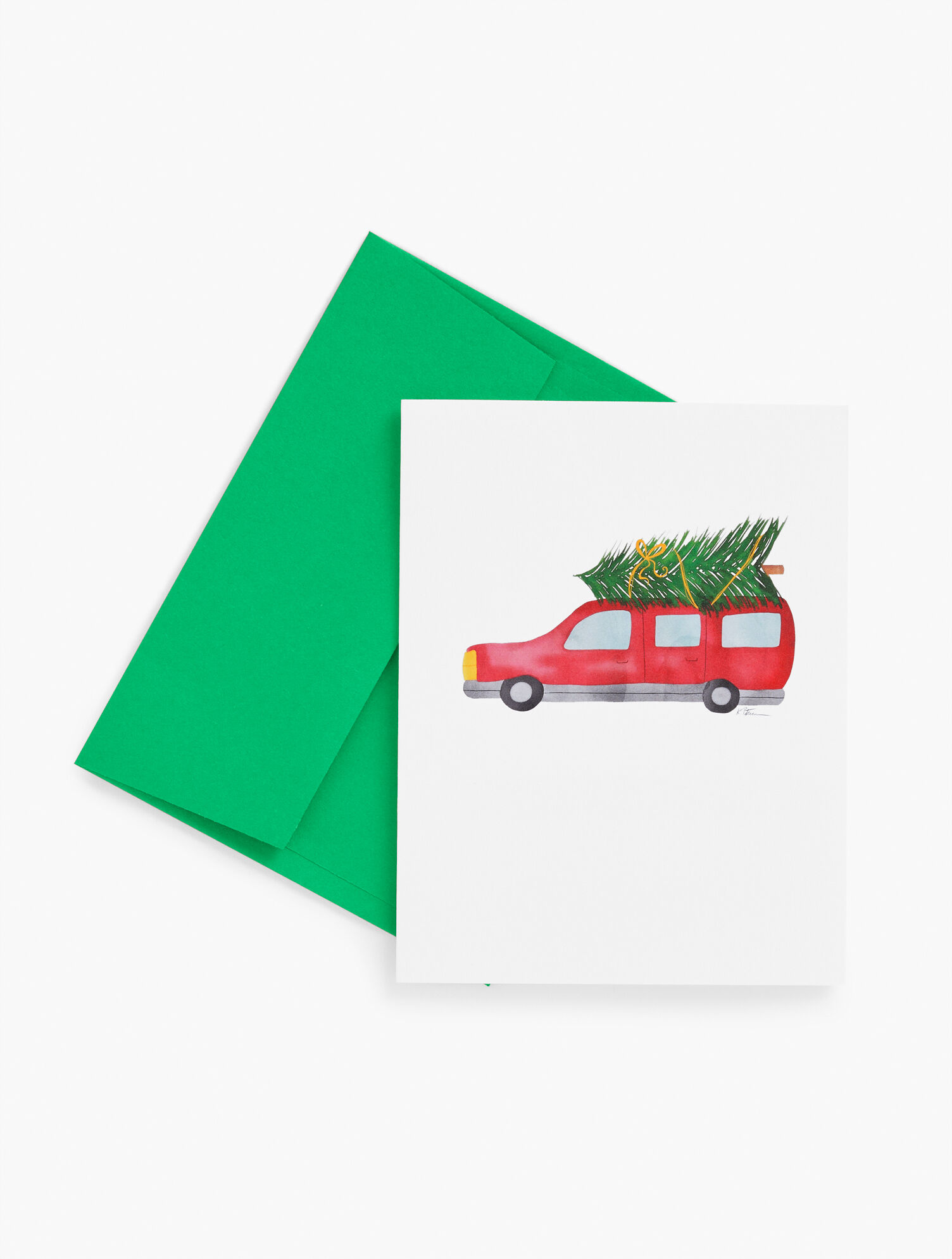 Holiday Car Stationery Set by K. Patricia Designs | Talbots