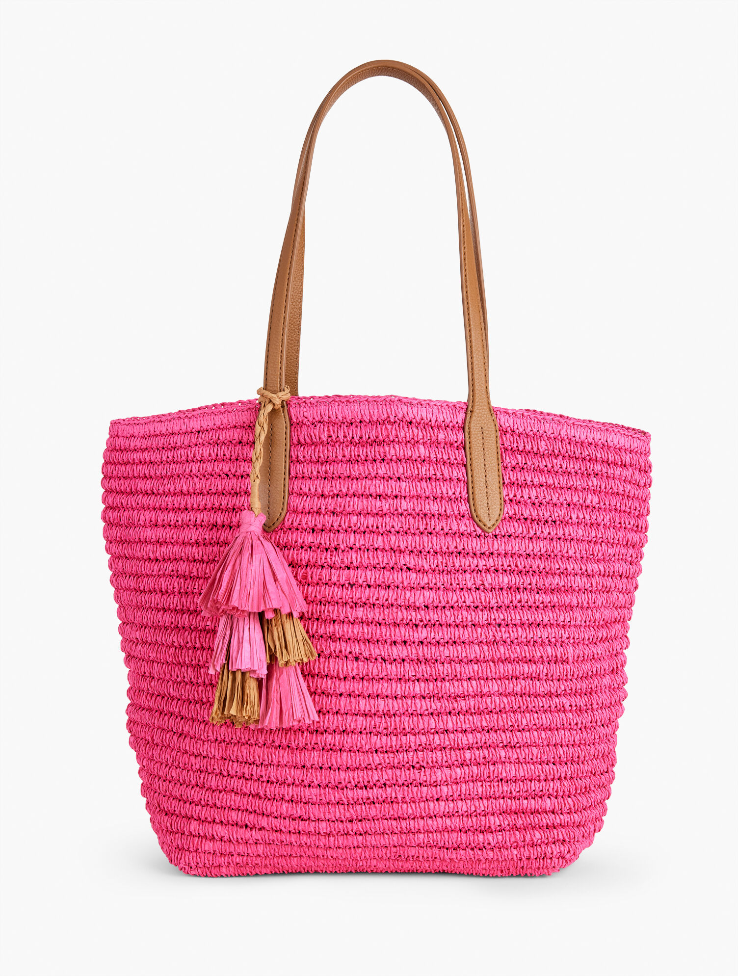 Paper Straw Tote | Talbots