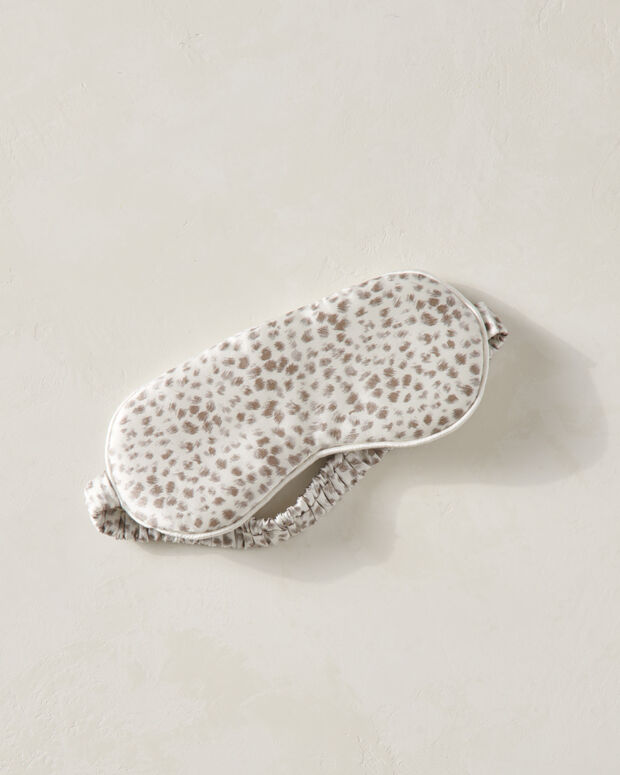 Washable Silk Animal Print Eye Mask | Haven Well Within
