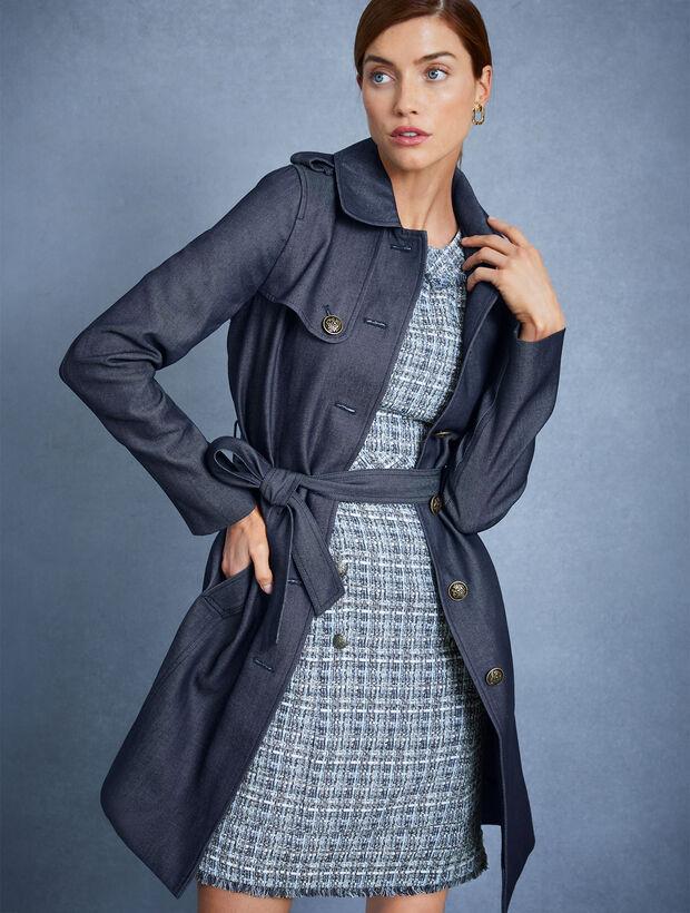 Denim Trench Coat | Talbots