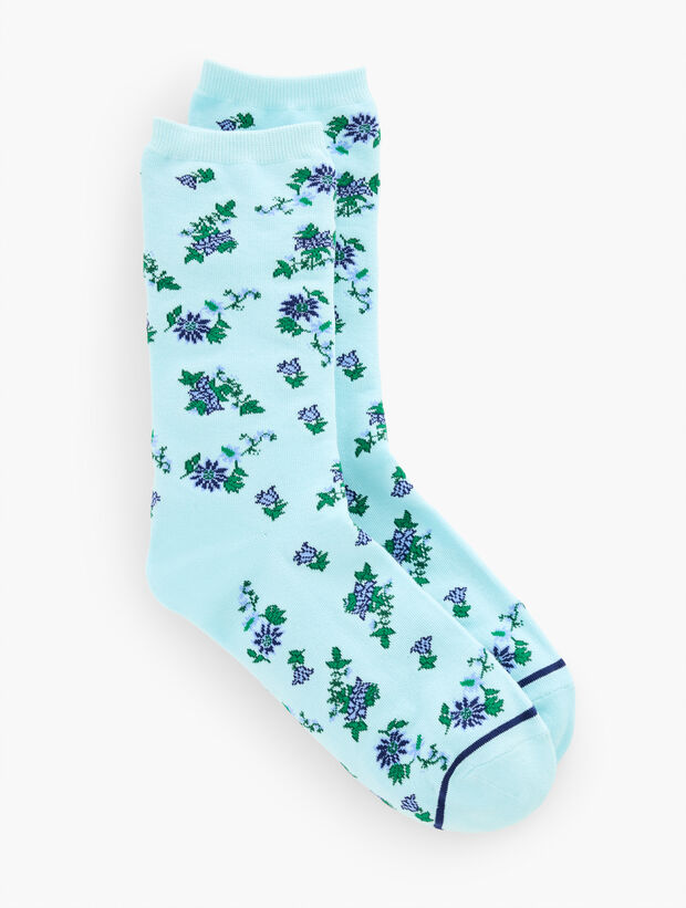Floral Spring Trouser Socks | Talbots