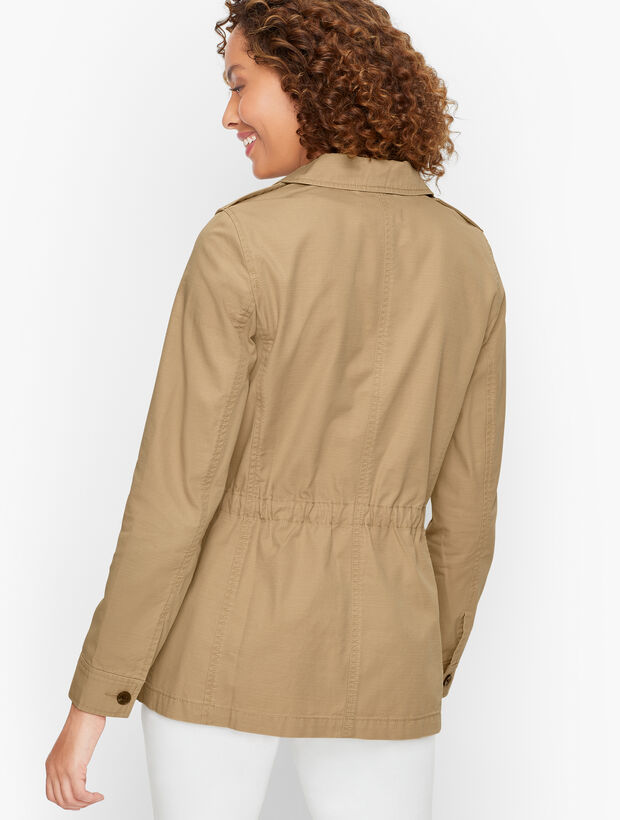 Twill Field Jacket | Talbots