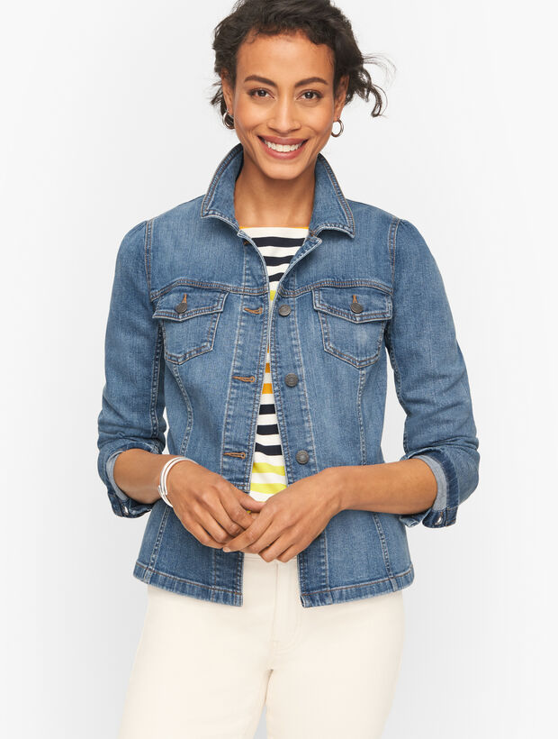 Tailored Jean Jacket | Talbots