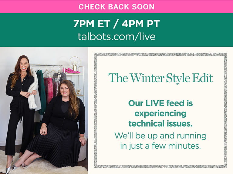 Talbots Live Events | Talbots
